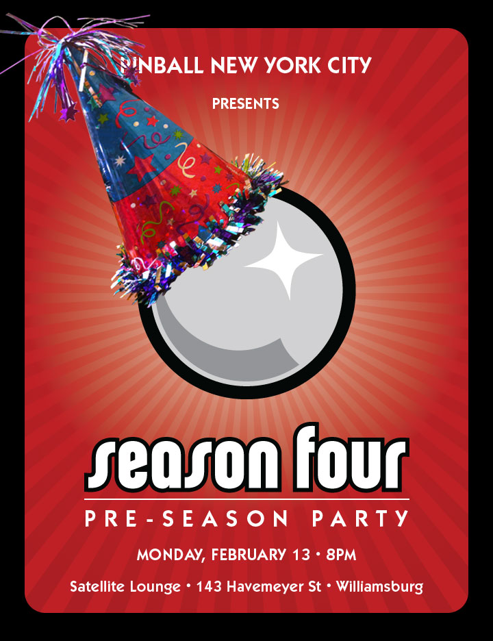 Spring 2012 Pre-Season Party! - Pinball New York City